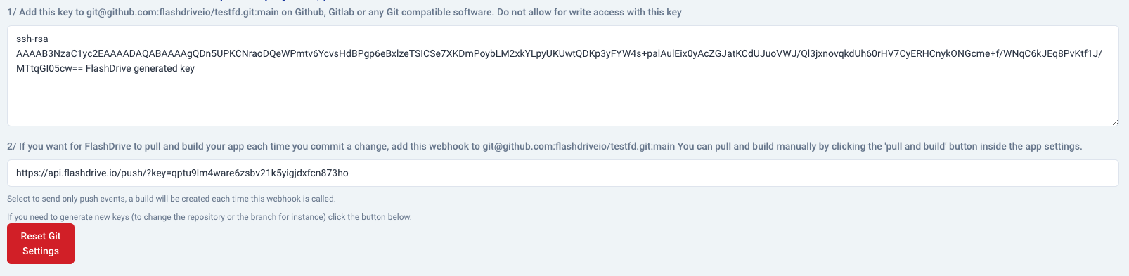 Git set up at app creation – Qoddi Dev Center