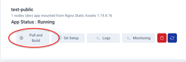 Git set up at app creation – Qoddi Dev Center