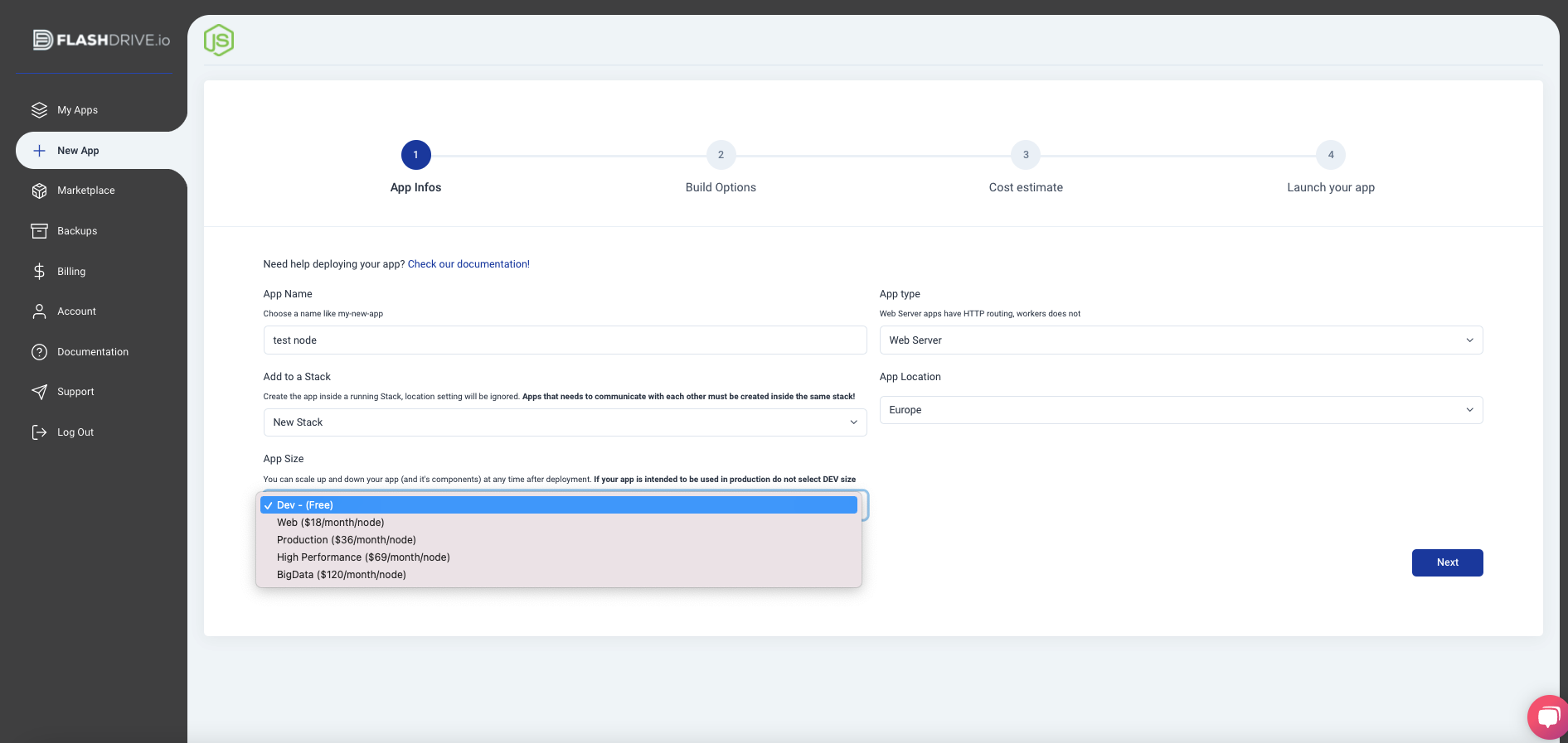 Git set up at app creation – Qoddi Dev Center