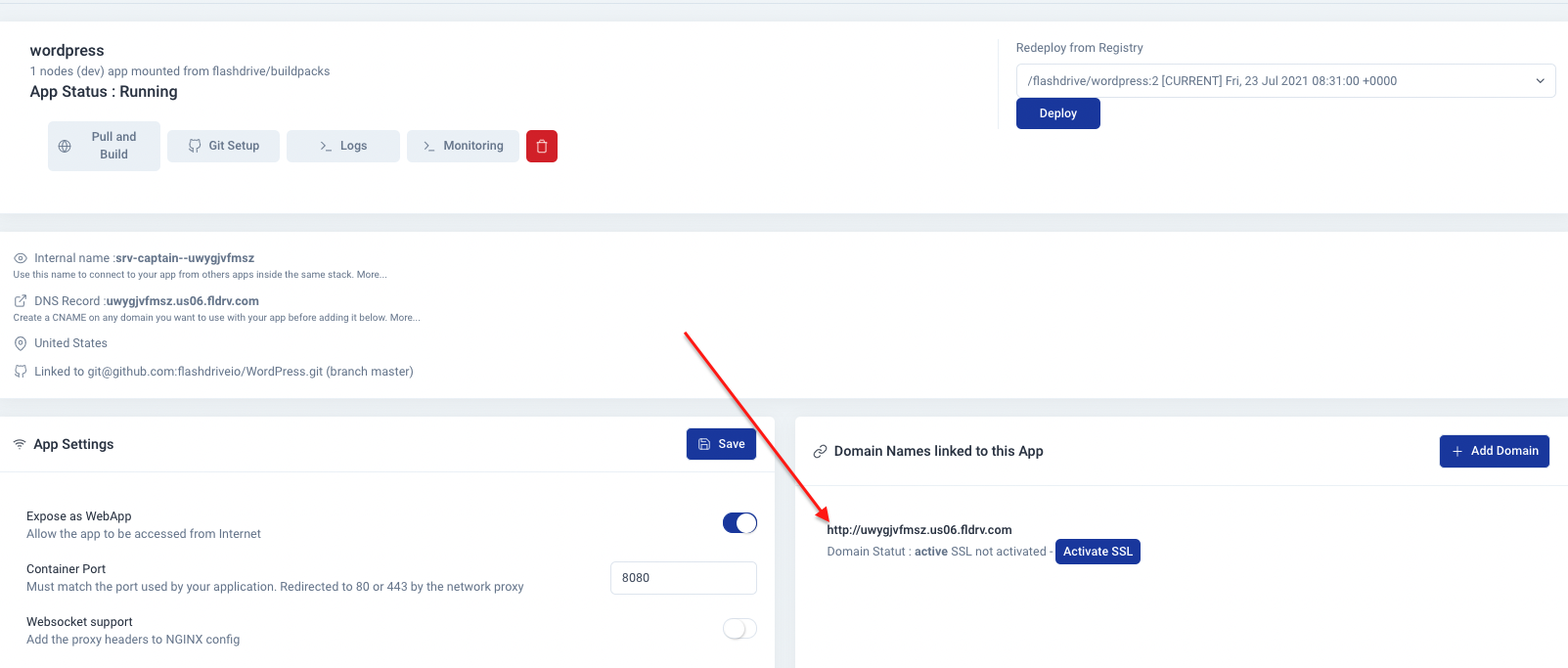 How to deploy an app from a public Git repository – Qoddi Dev Center